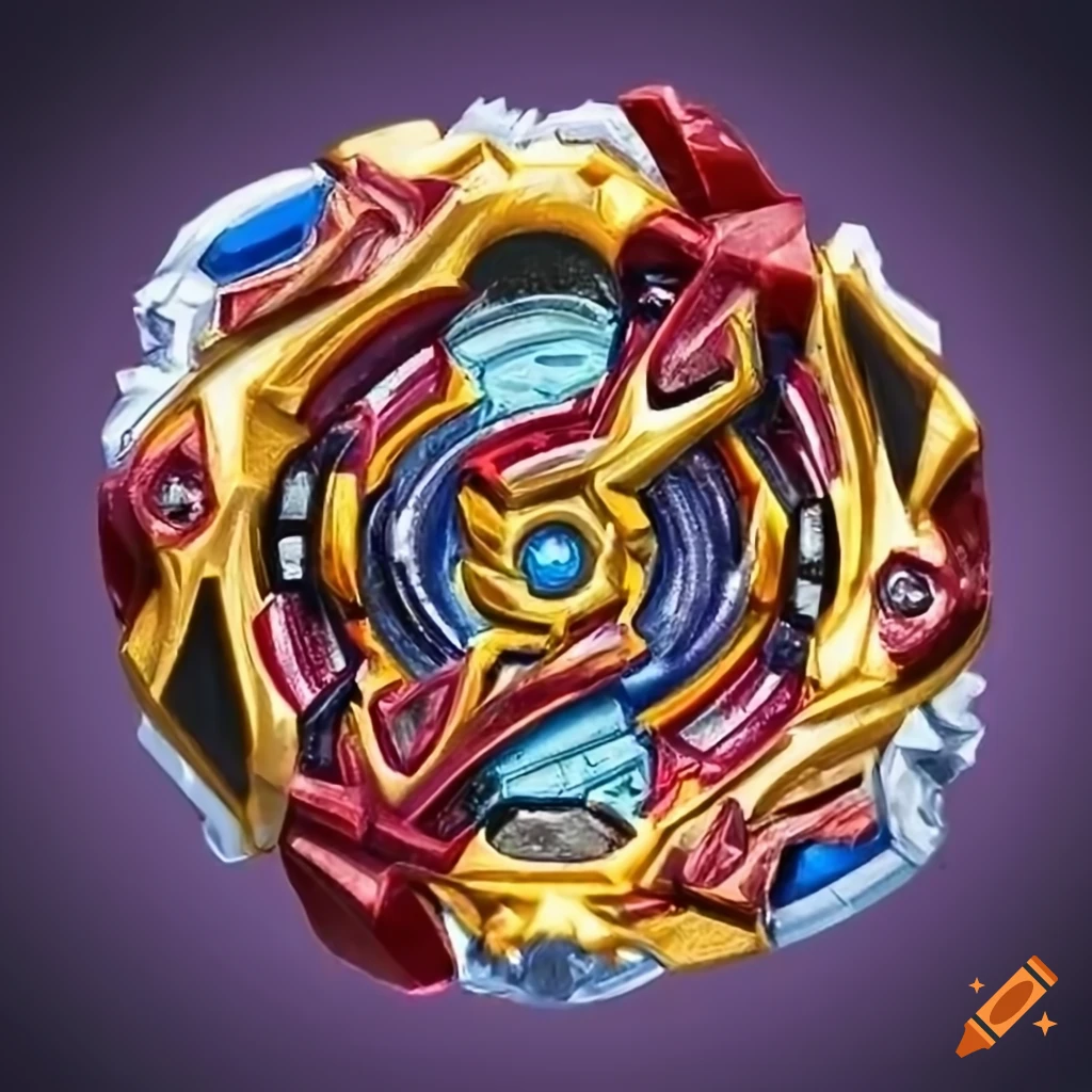 Tessmessian fox themed beyblade on Craiyon