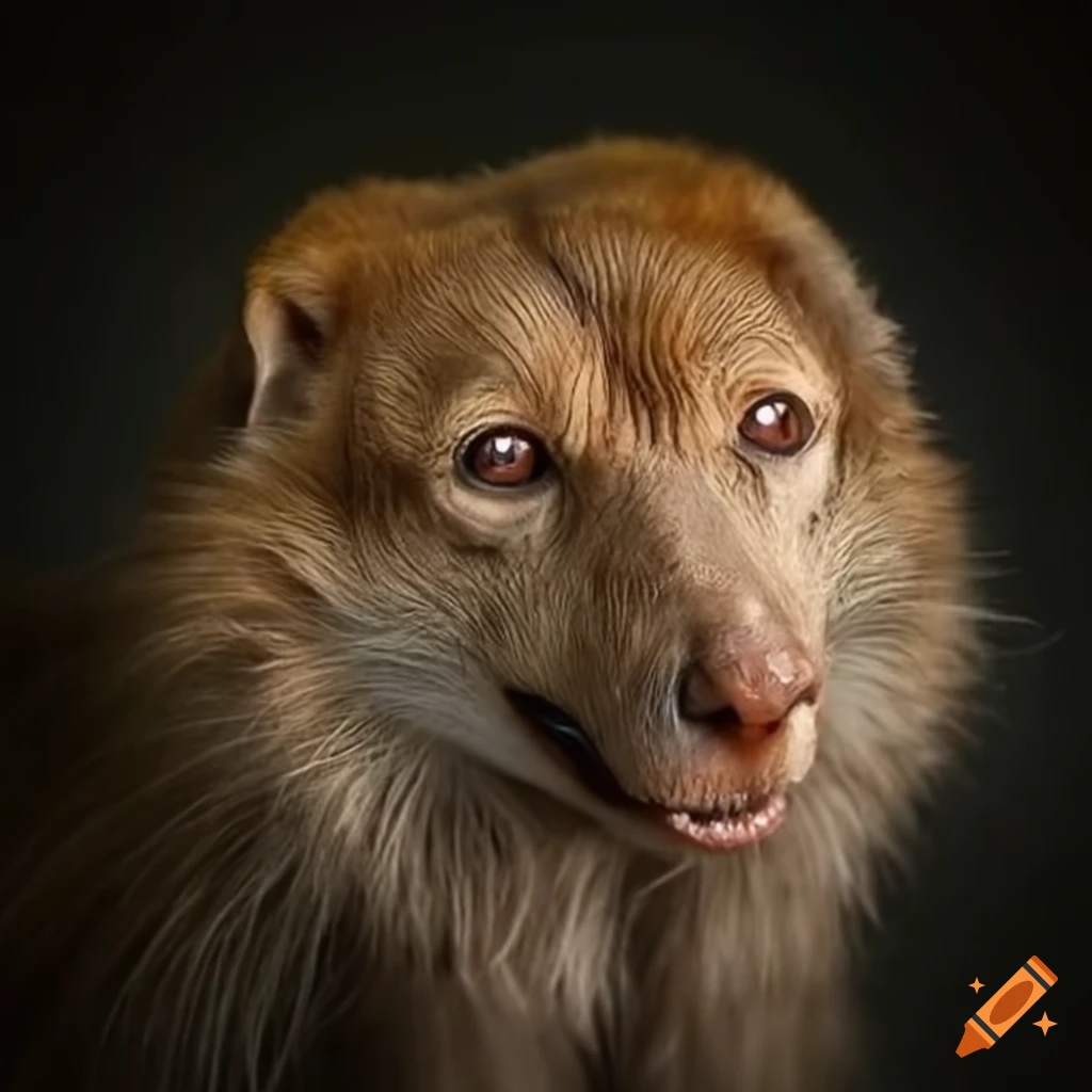 Mysterious creature on Craiyon