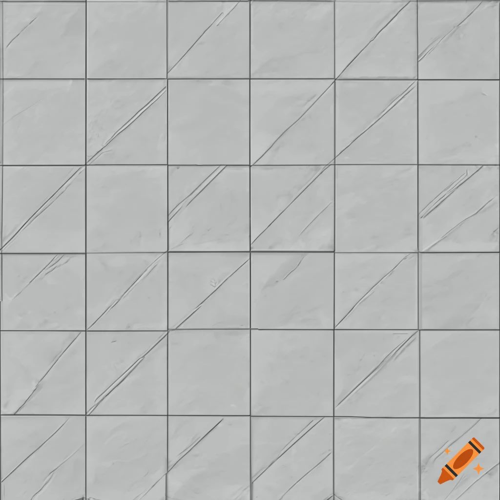 White seamless tile floor texture on Craiyon