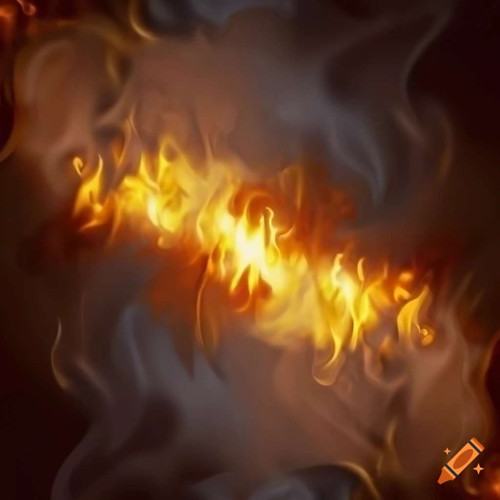 Gold and silver fire background on Craiyon