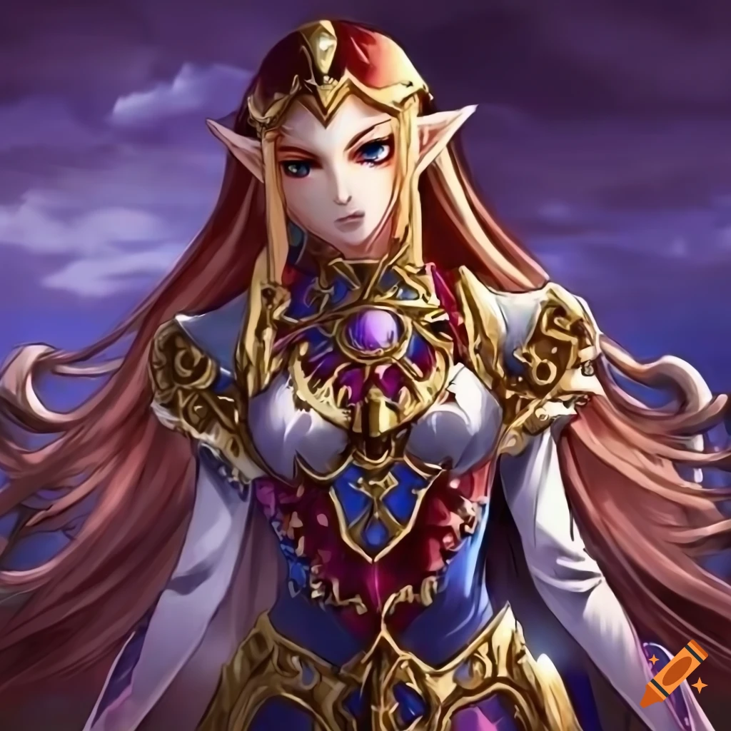 Anime princess zelda, blood knight, celestial commander, vampire gothic ...