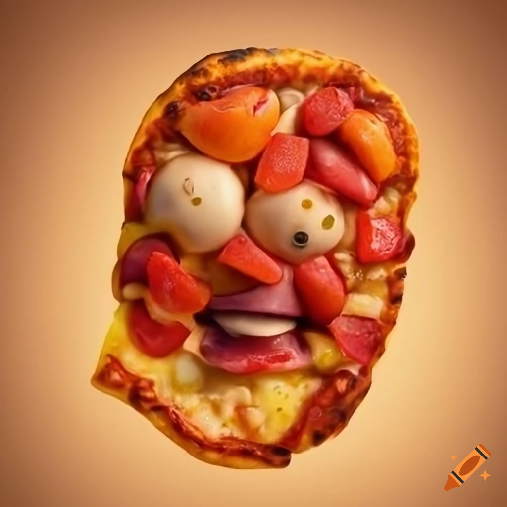 Pizza man in a photorealistic style on Craiyon