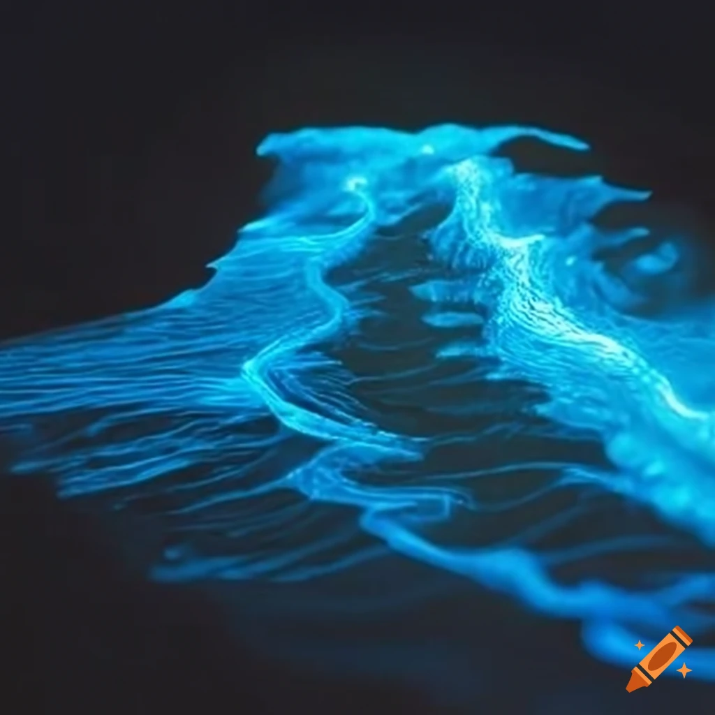 Bioluminescent on Craiyon