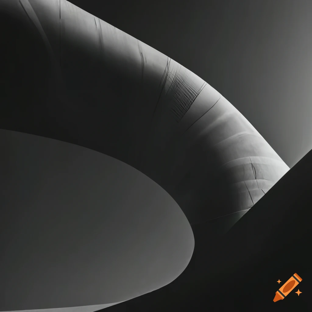 4k depiction of Penrose triangles in surreal white and black ...