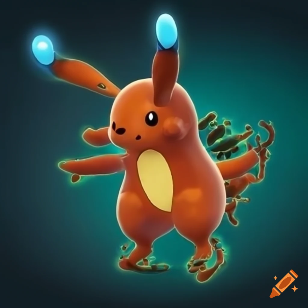 Pokemon designed as bacteria and viruses with detailed cellular ...