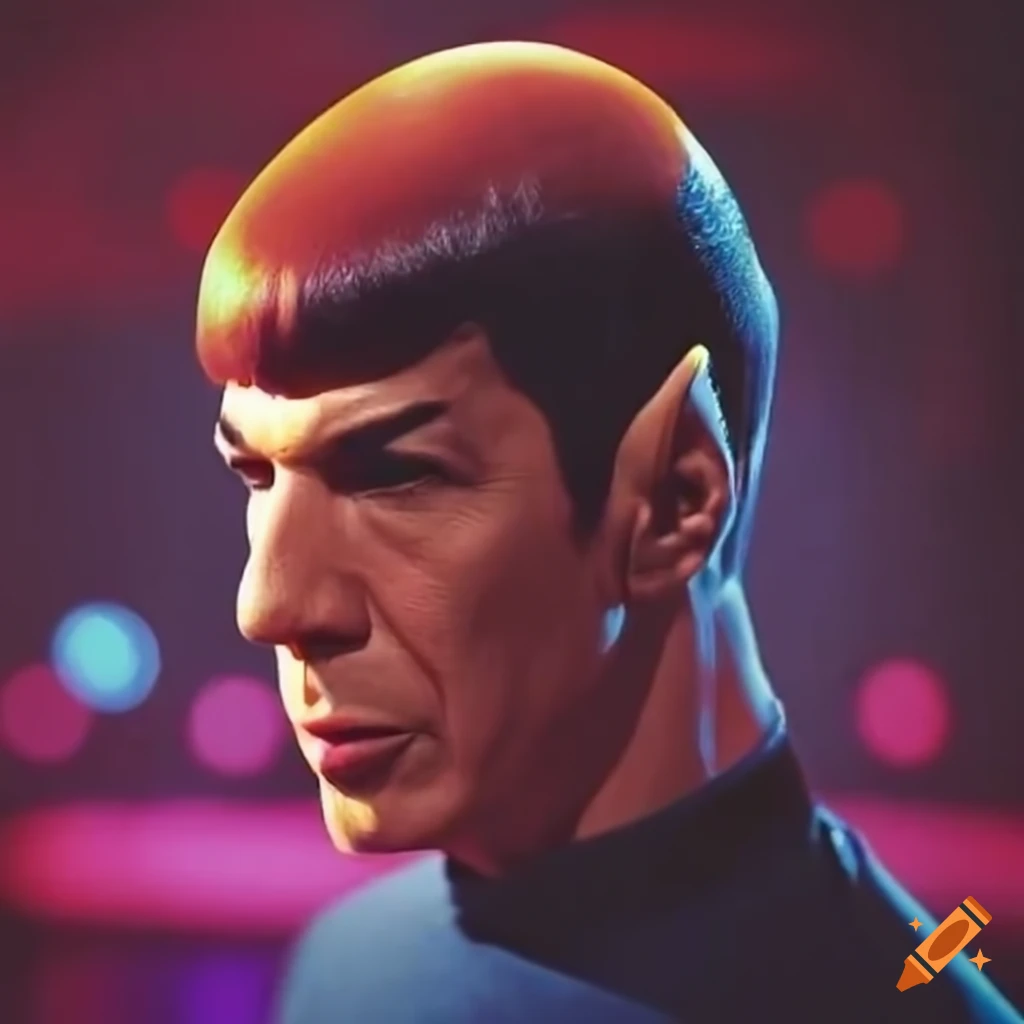 Mr. spock djing in nightclub on Craiyon