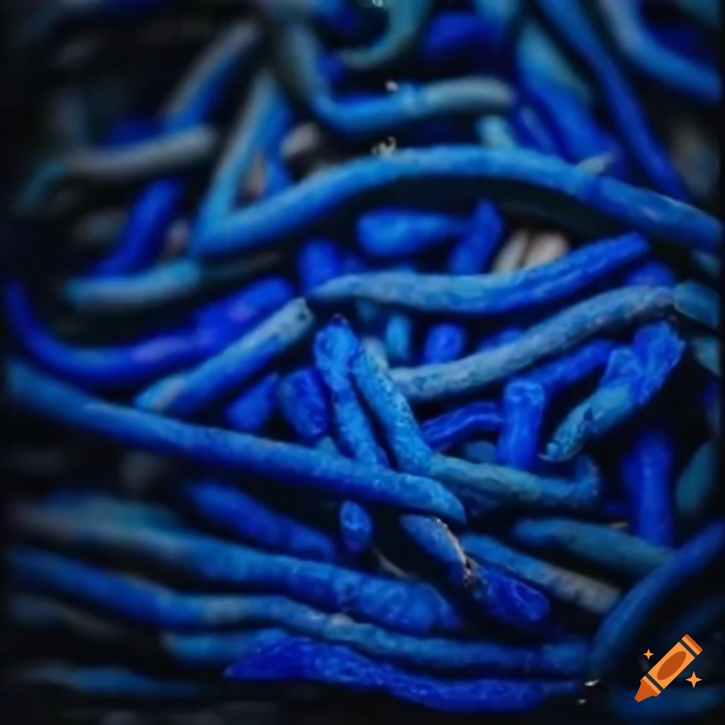 Blue takis snack chips on Craiyon