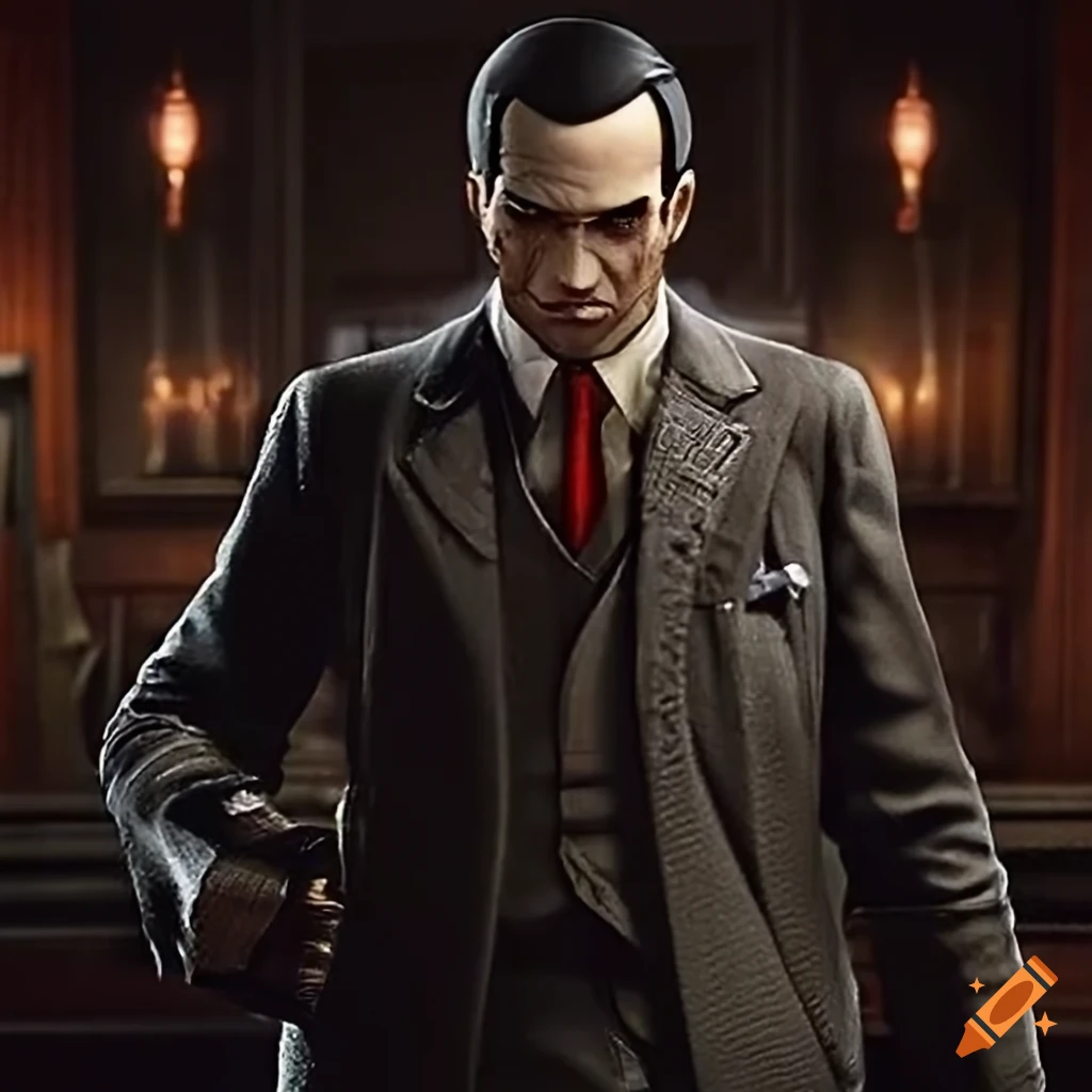 Hunter character card for mafia game on Craiyon