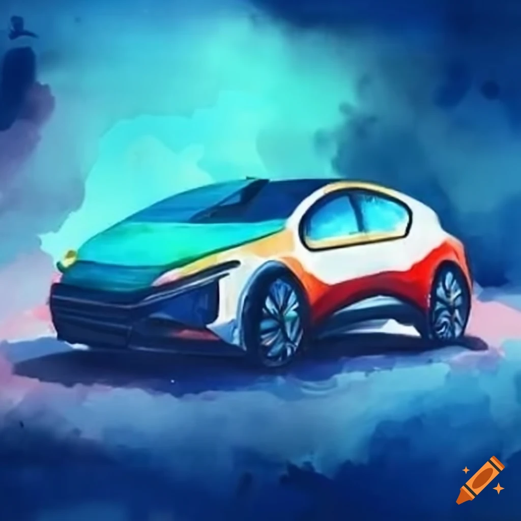 Sideview of the urban mobility concept vehicle acosta roscent hatchback ...