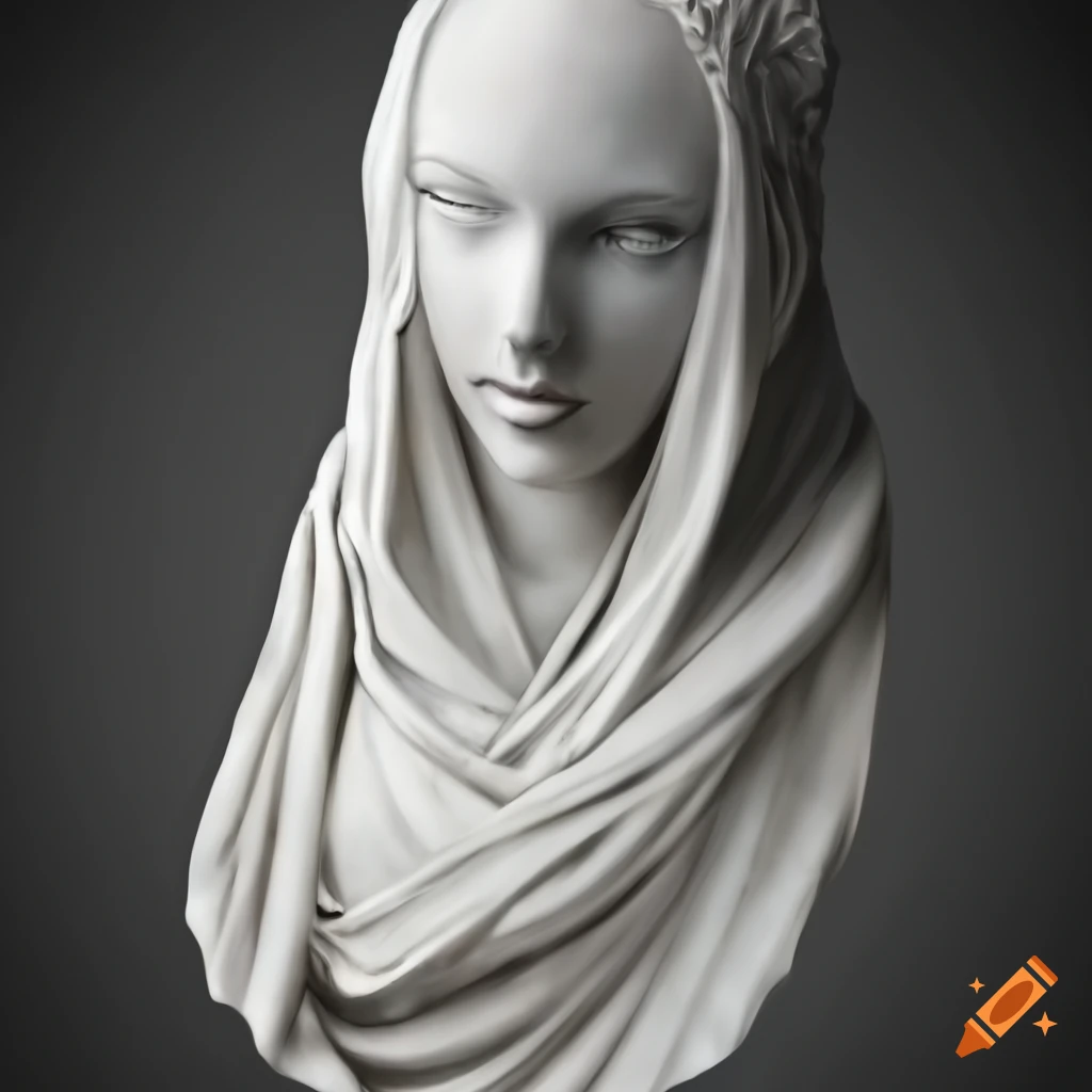 Marble statue of Taylor Swift as a vengeful fantasy goddess in Art ...
