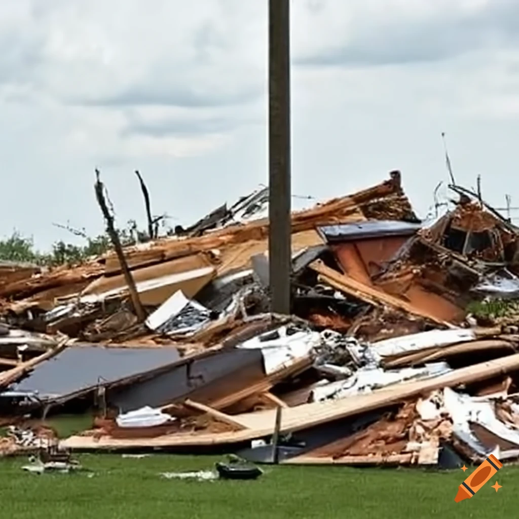 Moore tornado on Craiyon