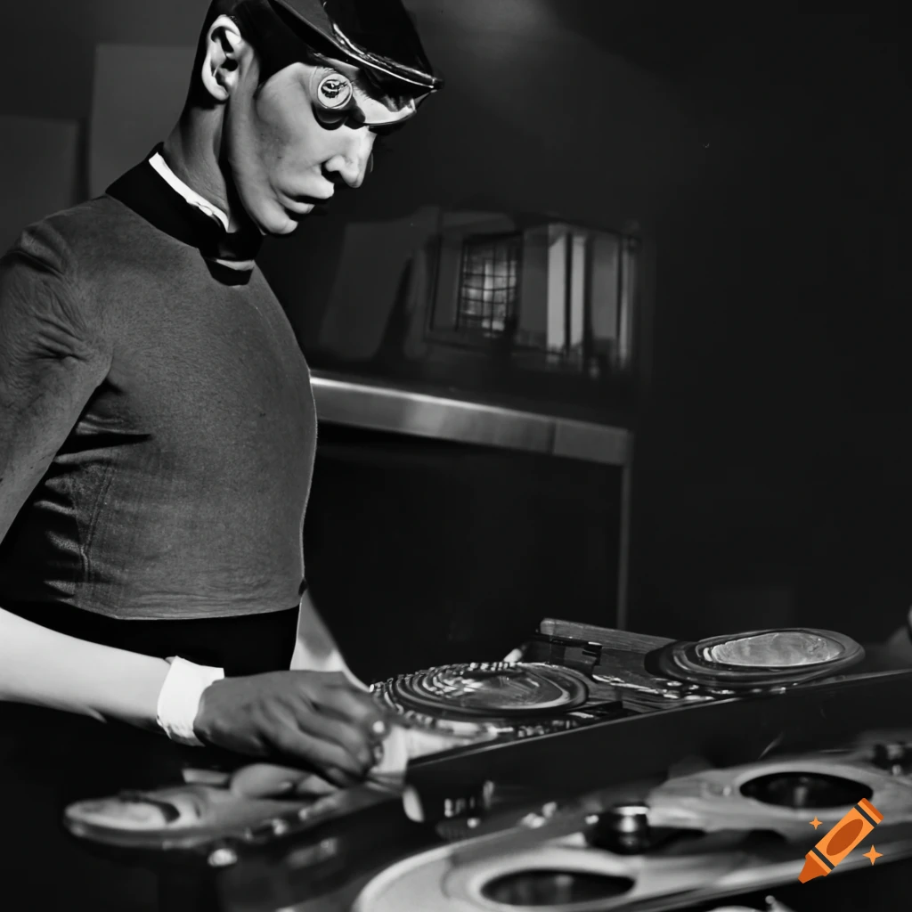 Mr. spock djing in nightclub on Craiyon