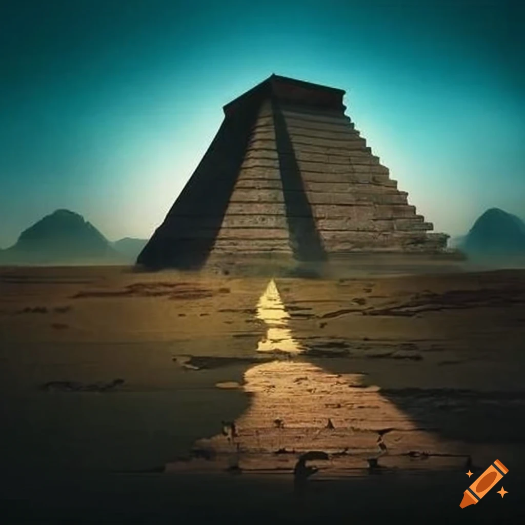 Historical landmark poster in a common era on Craiyon