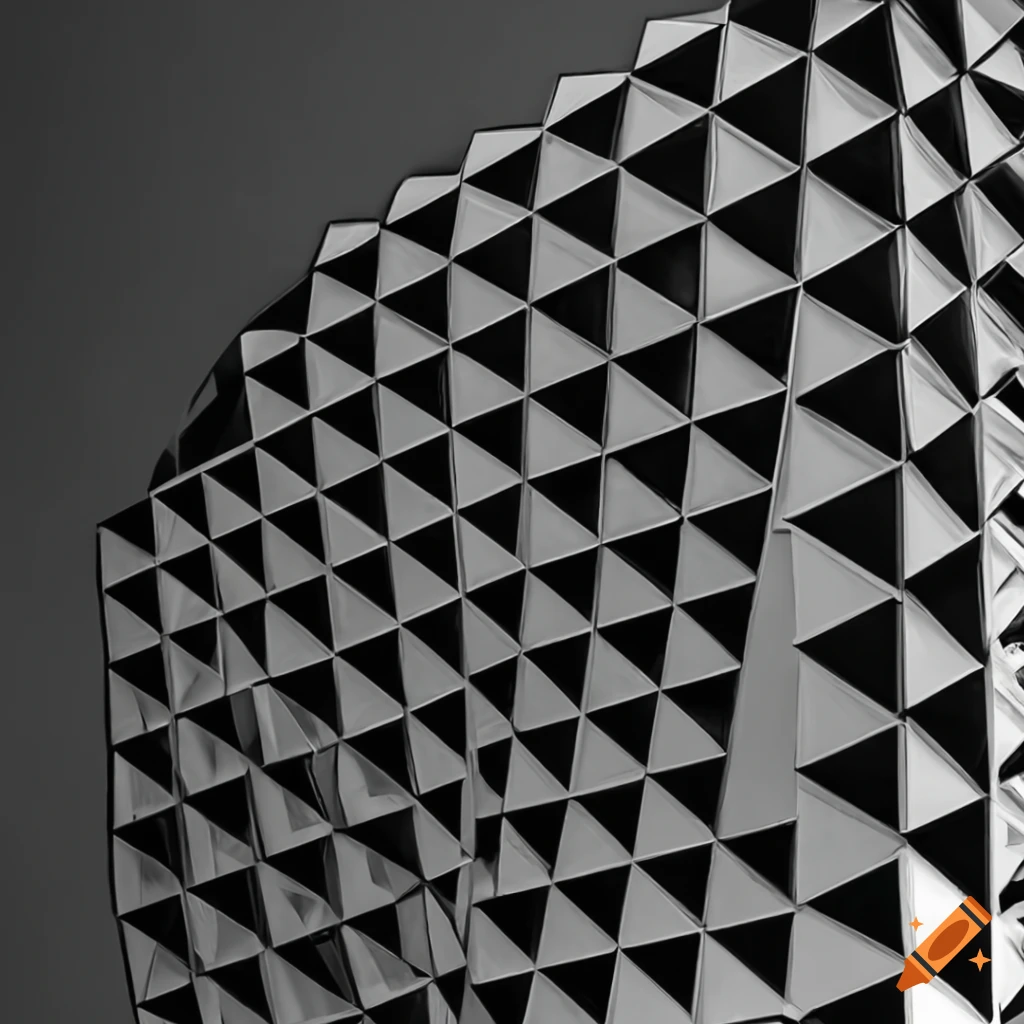 Stunning 4k depiction of Penrose triangles in surreal white and black ...