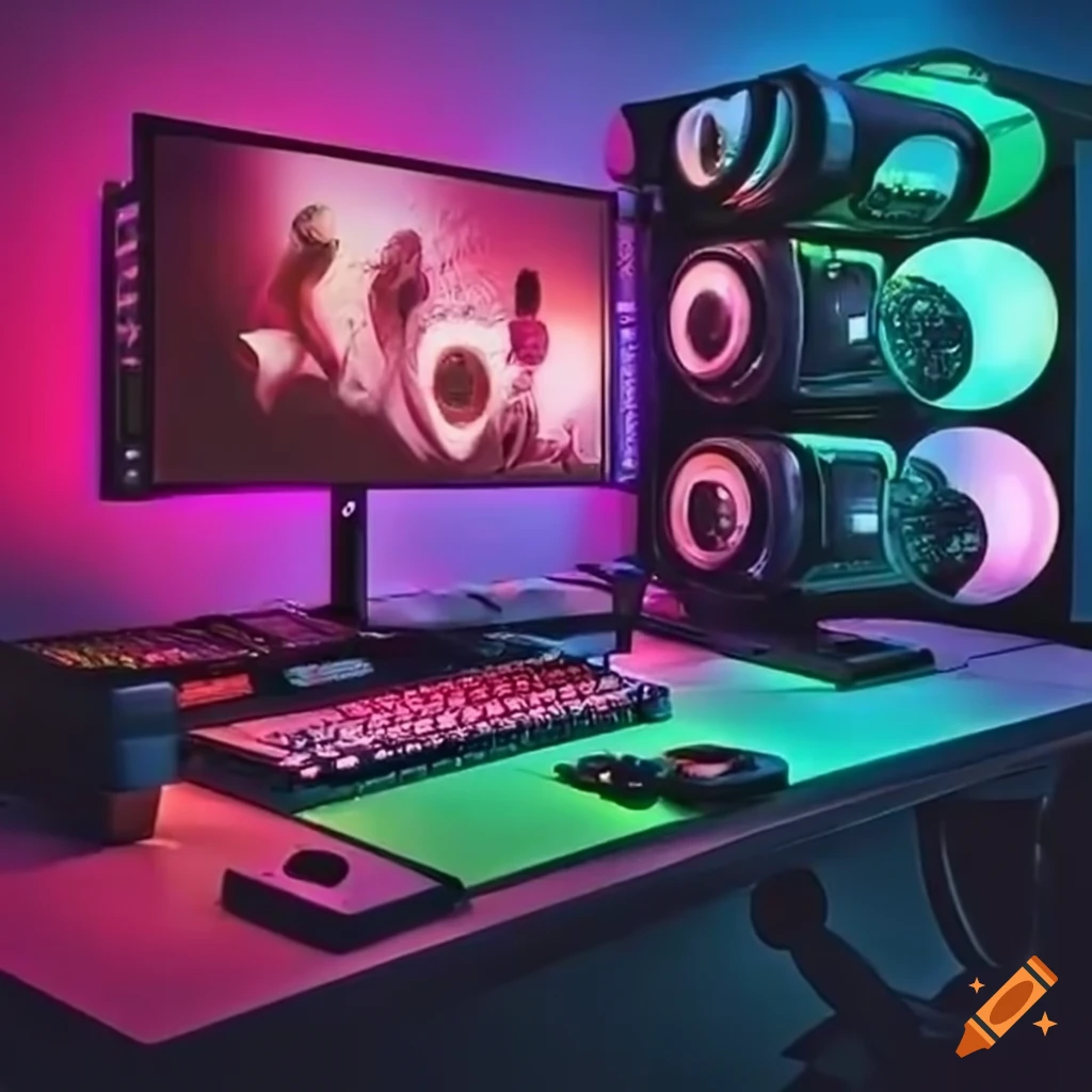 Make a $10 gaming setup on Craiyon