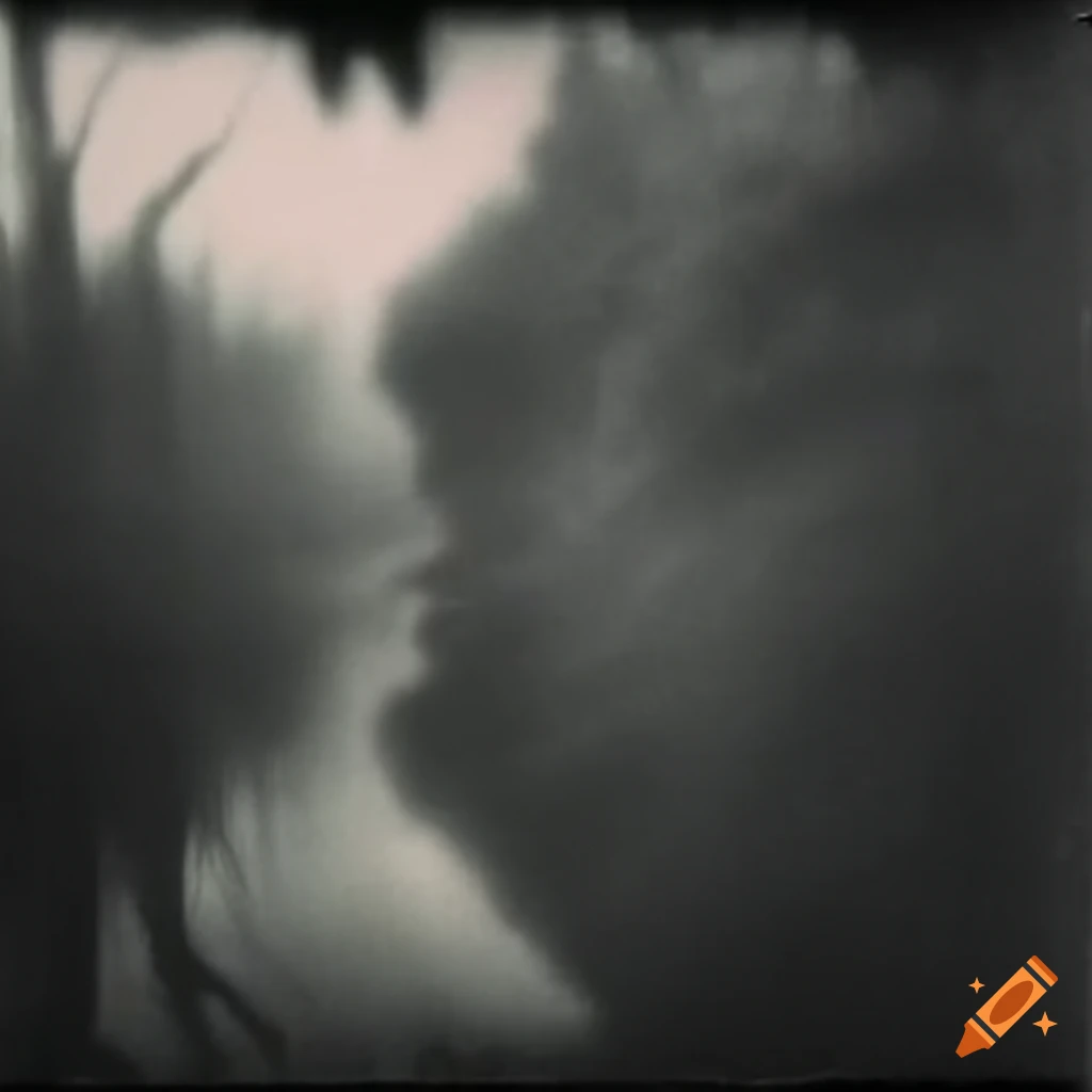 Ralph Eugene Meatyard in a sad swamp fairy mothcore style on a grassy ...