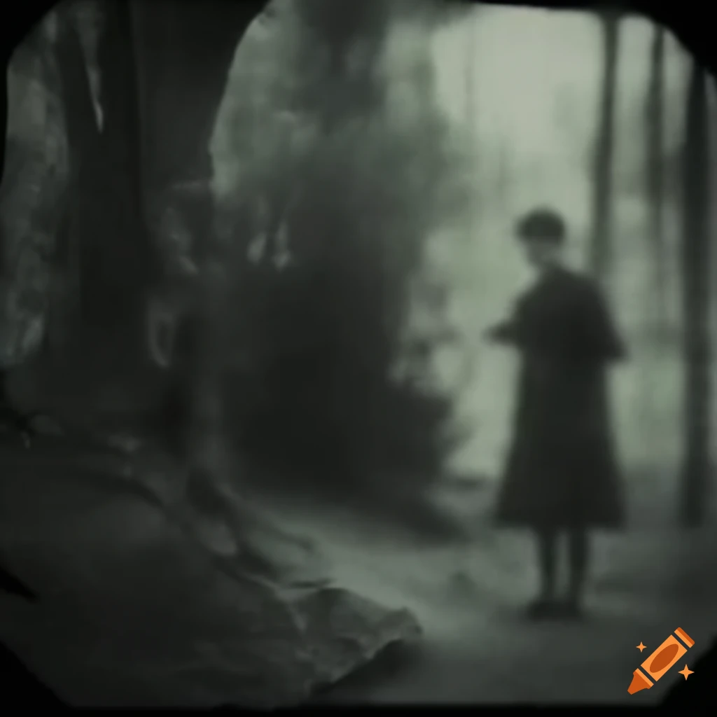 Ralph Eugene Meatyard in a sad swamp fairy mothcore style on a grassy ...