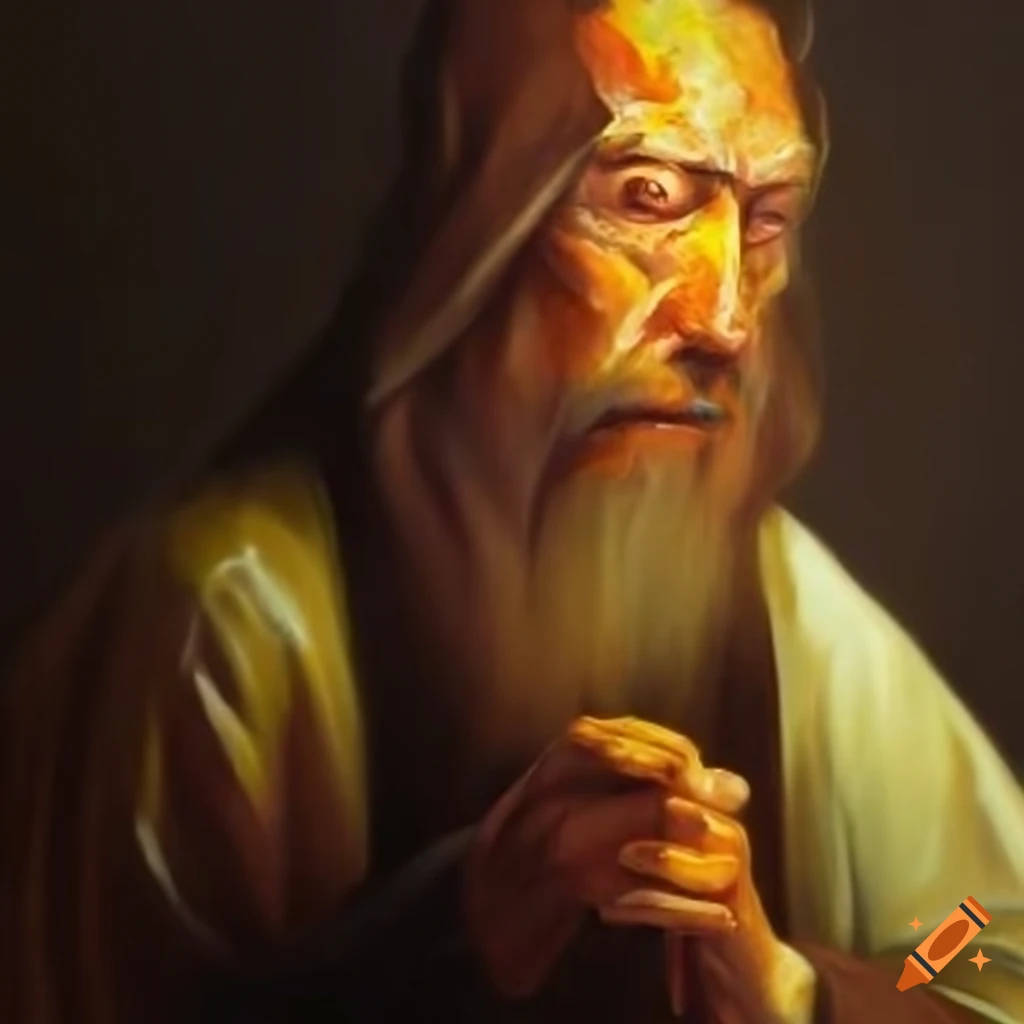 Faceless priest on Craiyon