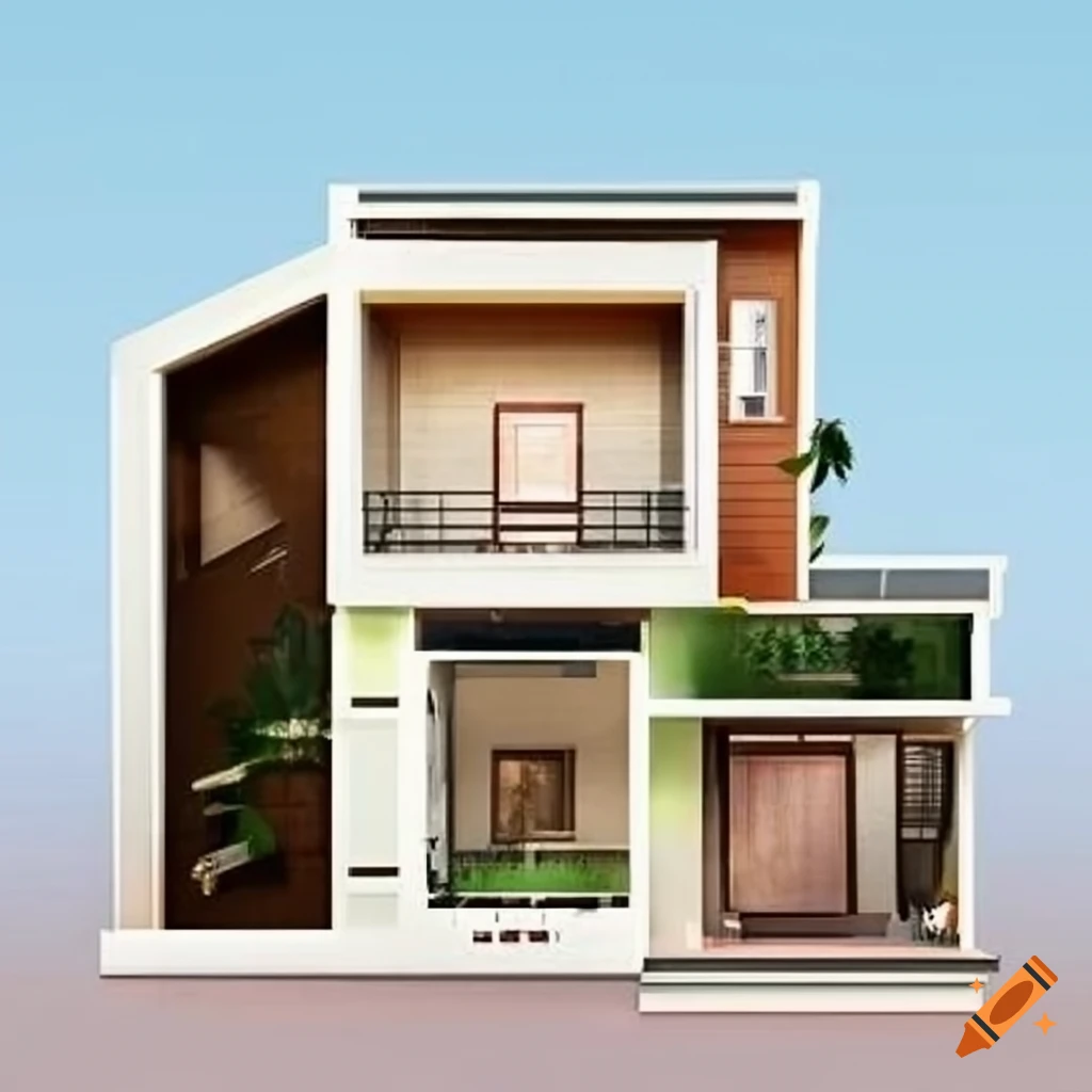 Design furniture plan of a duplex house with specific floor ...