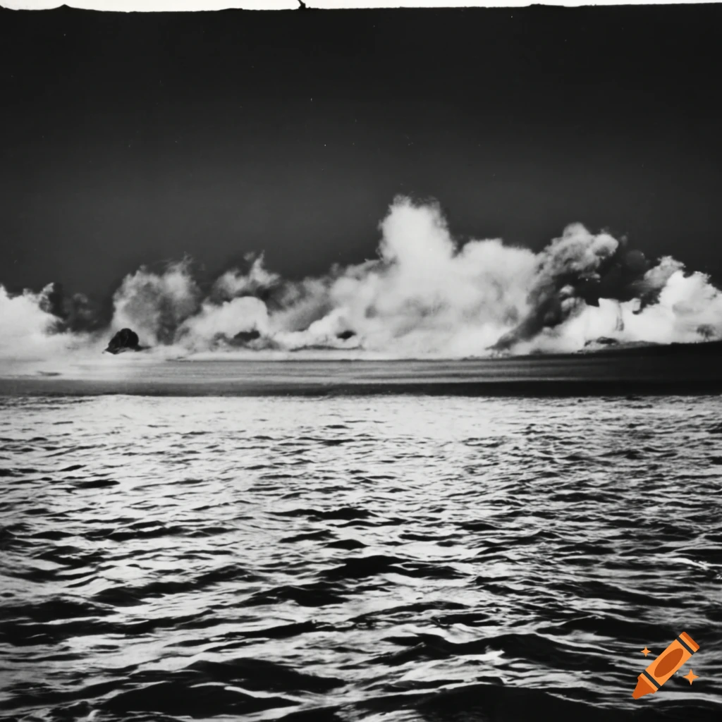 Hawaii island view in the 1970s on Craiyon