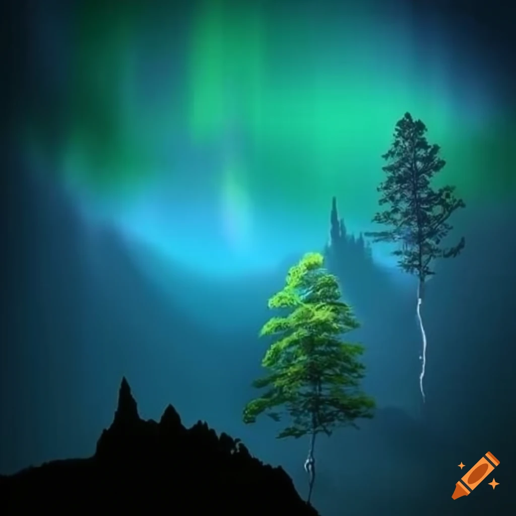 Nature scenery on Craiyon