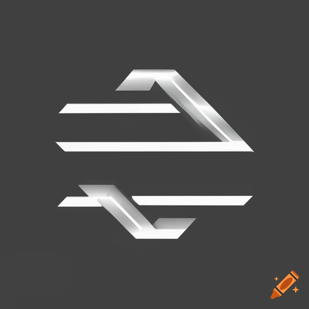 Modern and dynamic logo design for futuristic brand uptrend on Craiyon