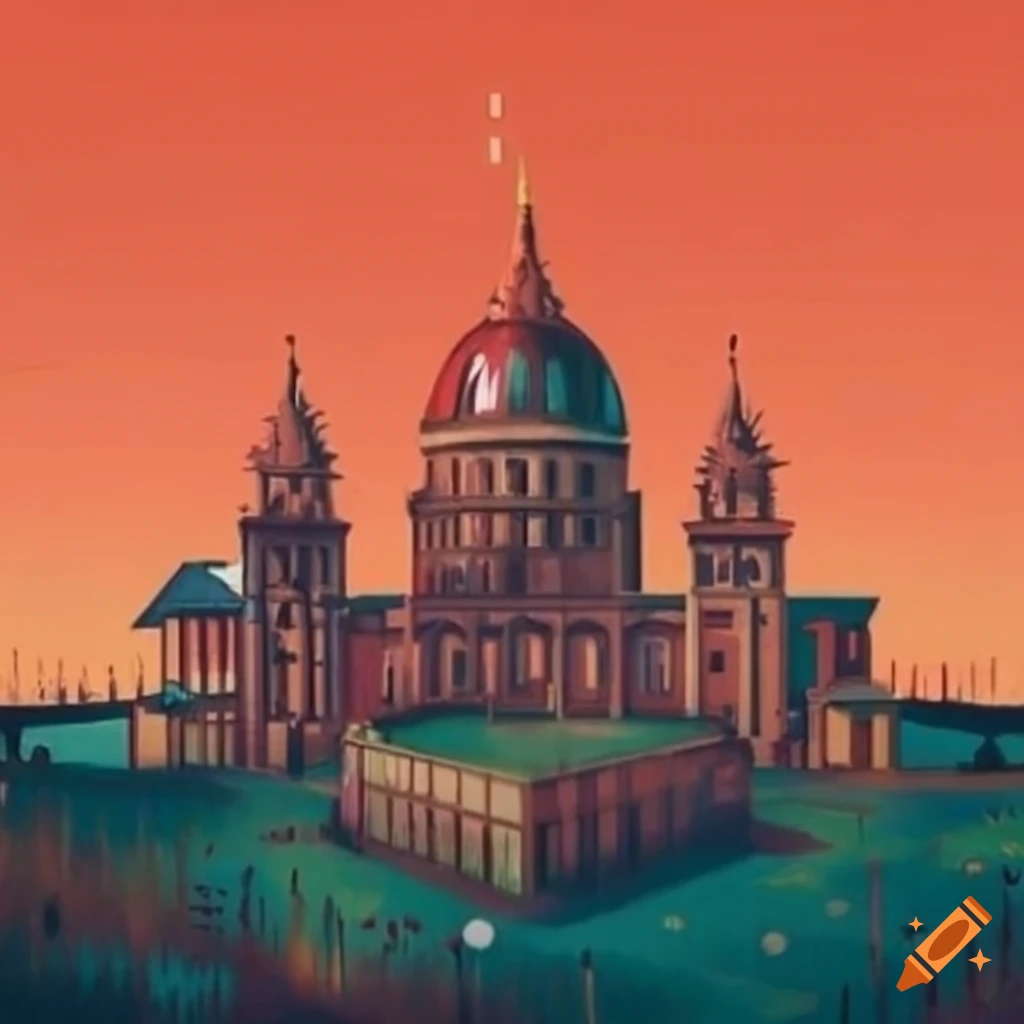 Realistic art depicting scenes in a communist country on Craiyon