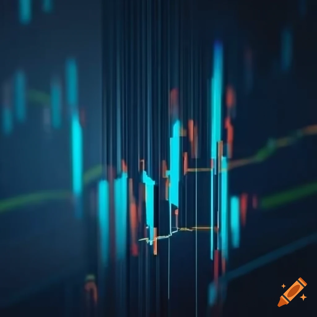 Trader graph on Craiyon