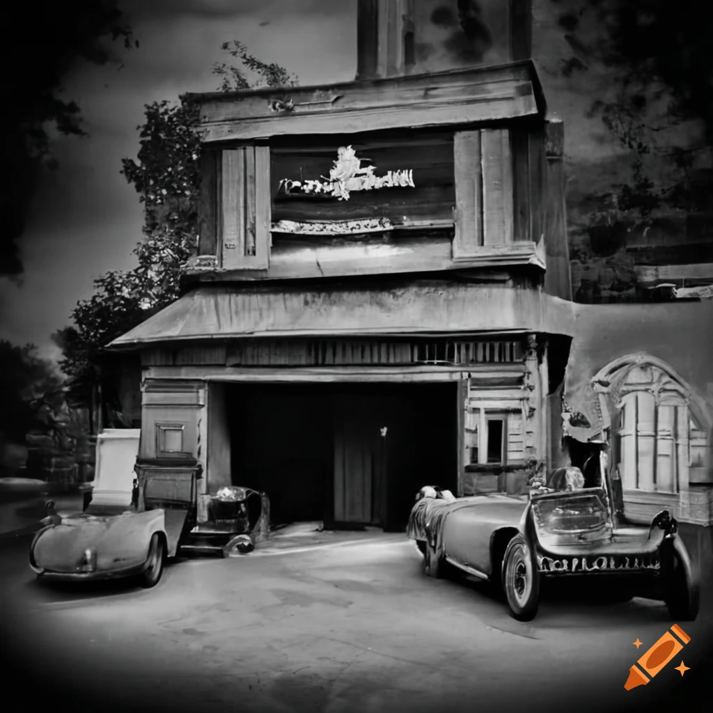 Vintage black and white photo of Biltmore Garage from Guys and Dolls on ...