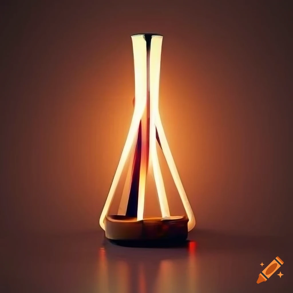 Decorative lights inspired by fire and anger with intense passion on ...