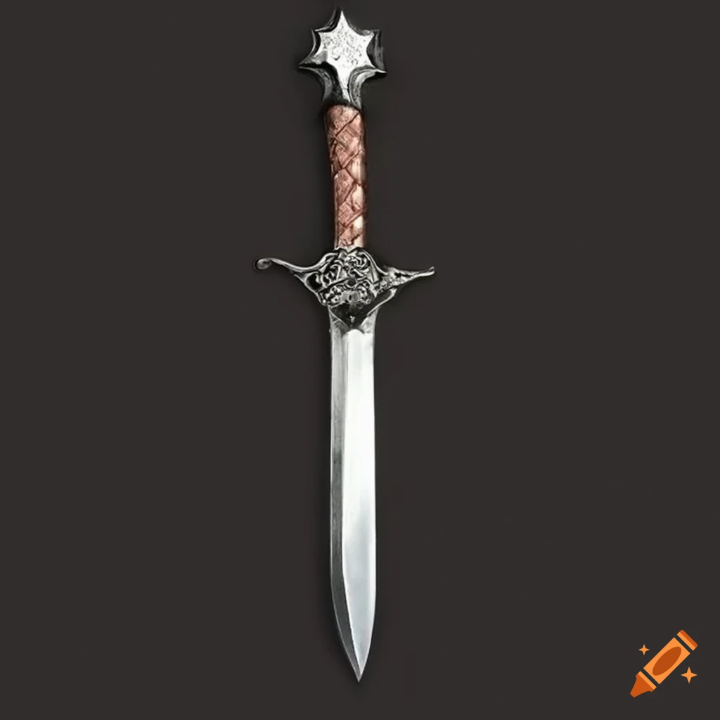 Medieval fantasy cross blades on Craiyon