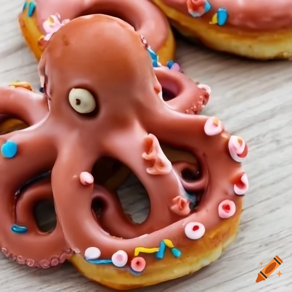 Donut octopus on Craiyon