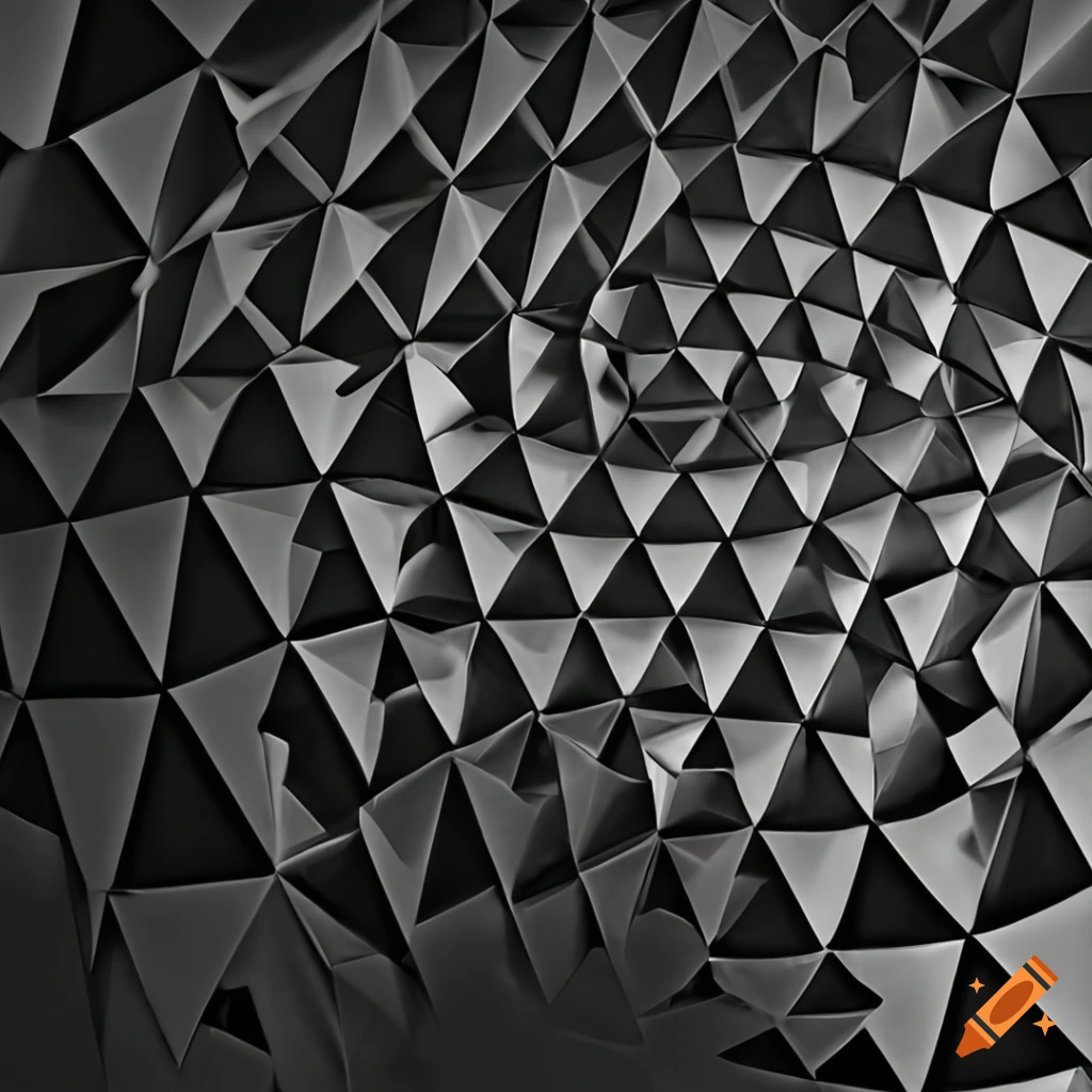 Stunning 4k depiction of Penrose triangles in surreal white and black ...