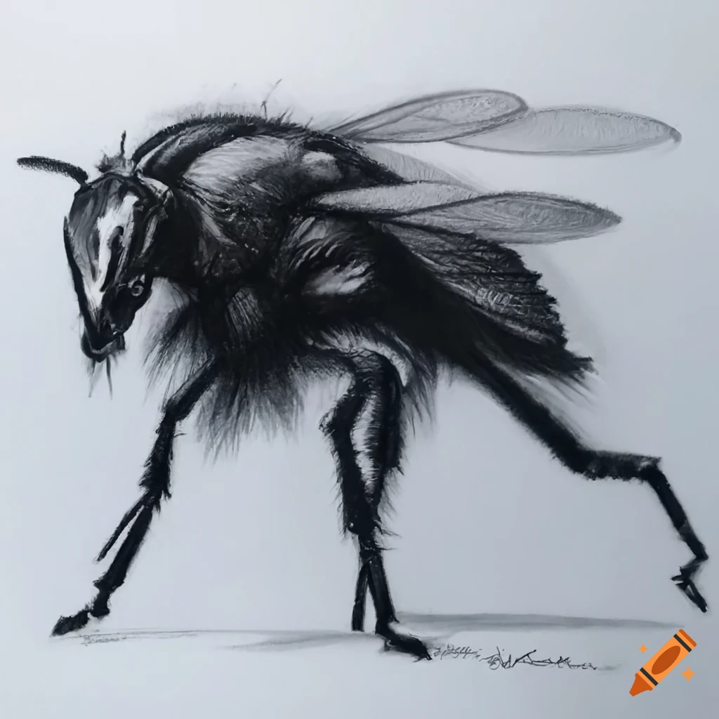 Detailed hybrid fly insect and horse in Simon Bisley art style on Craiyon