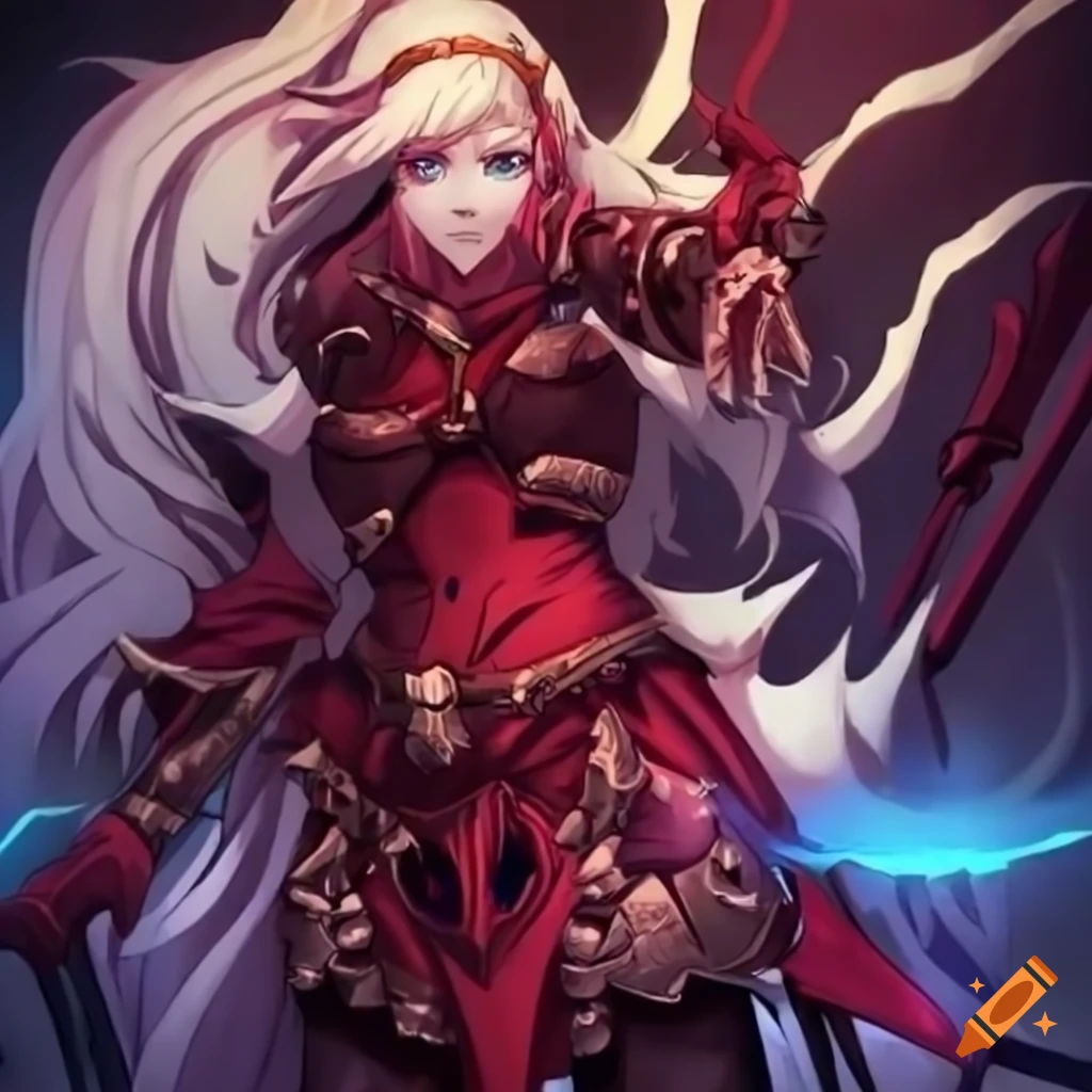 Anime characters including princess Zelda, barbarian cleric, blood ...