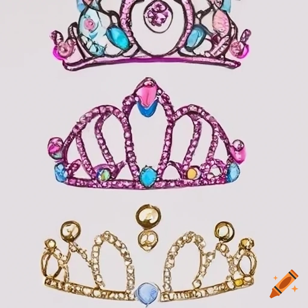 Disney princess tiara on Craiyon