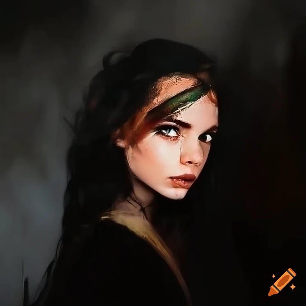 Lively painting of girls by casey baugh on Craiyon