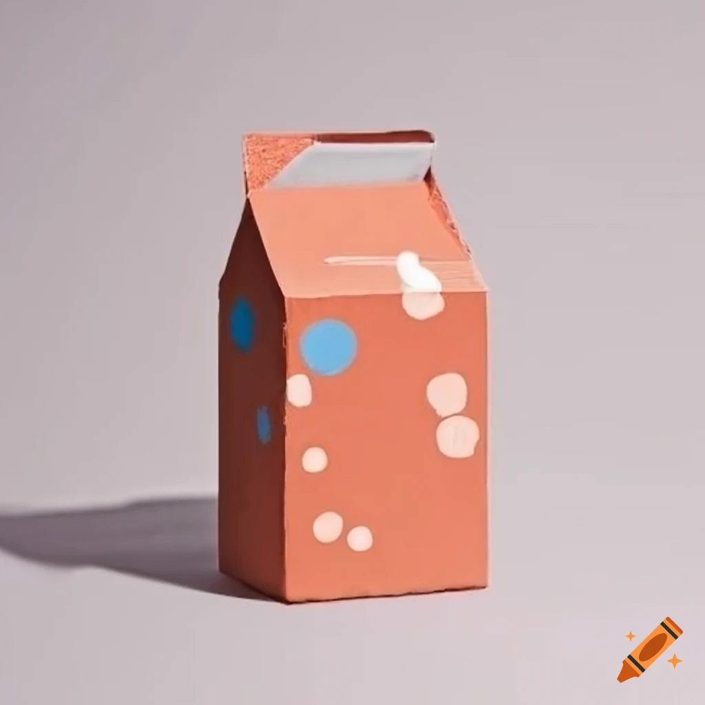 Milk carton on Craiyon