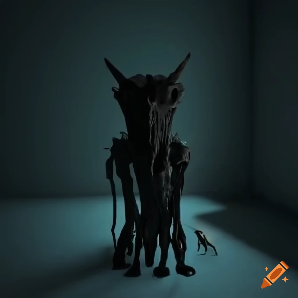 3d trevor henderson art on Craiyon