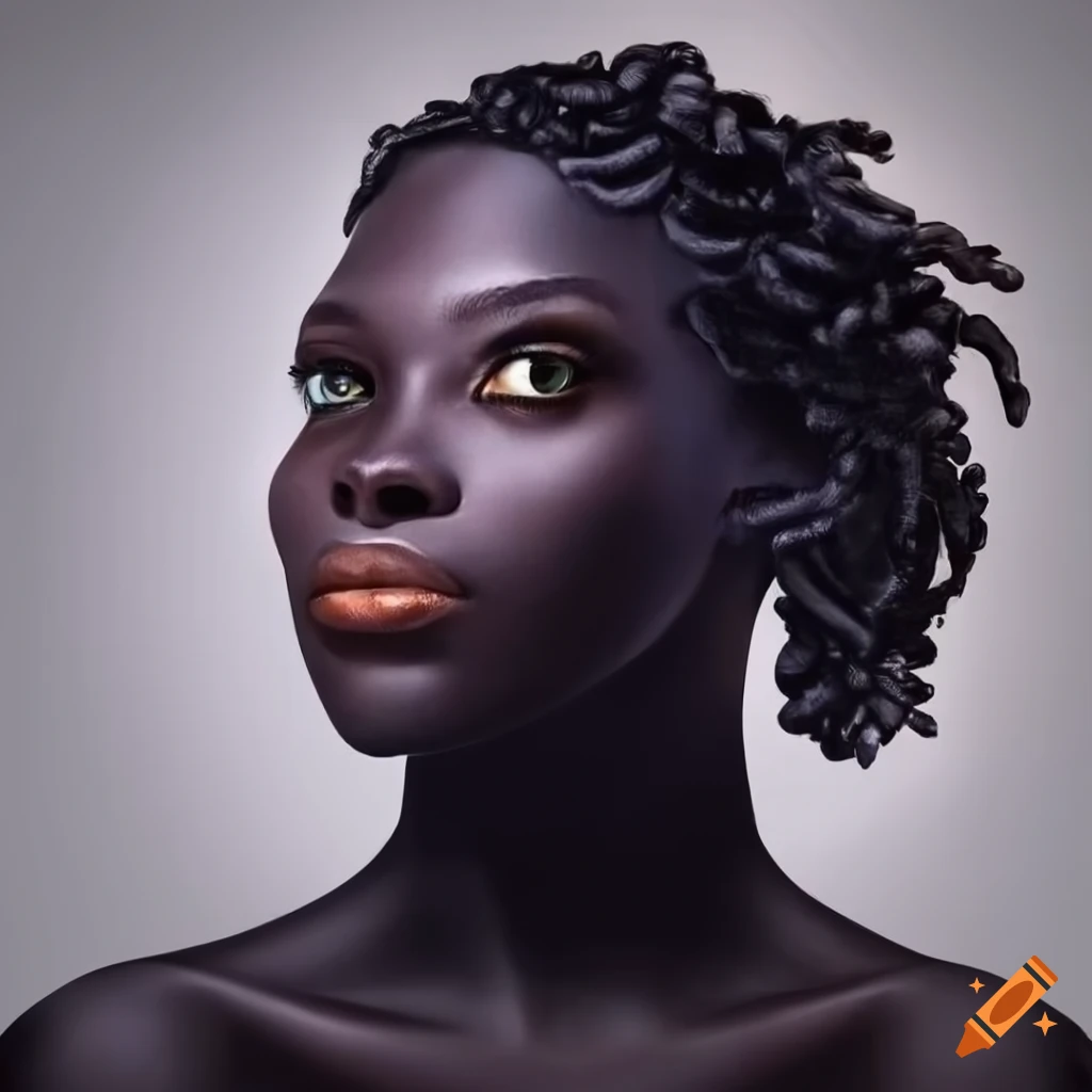 Black person on Craiyon