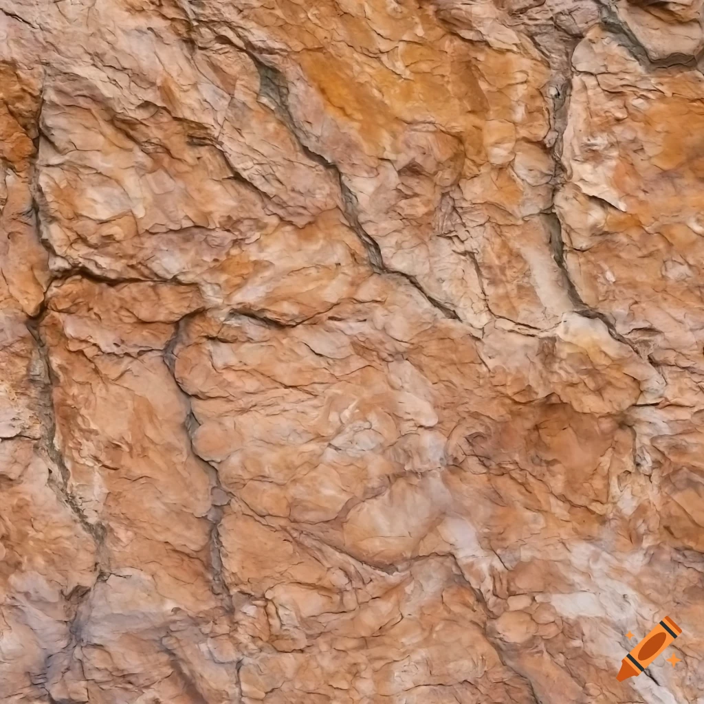 High-resolution texture of large stone bedrock on Craiyon