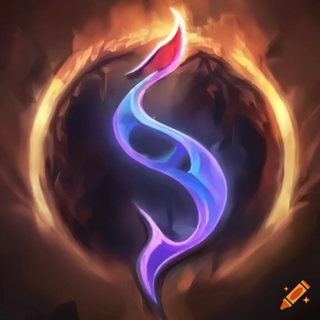 Epic mmorpg guild logo with a clear and legible letter a in the center ...