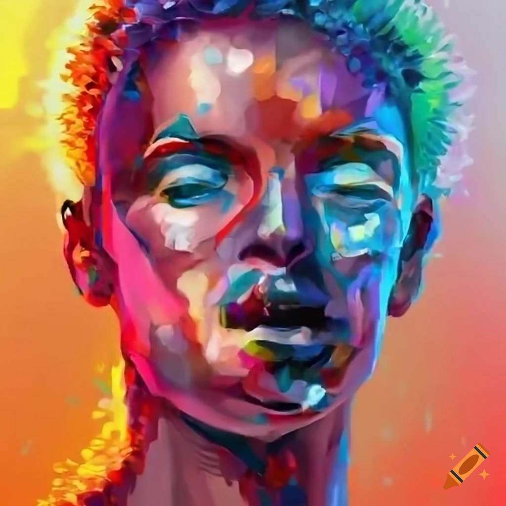 Abstract and futuristic hyper design on Craiyon