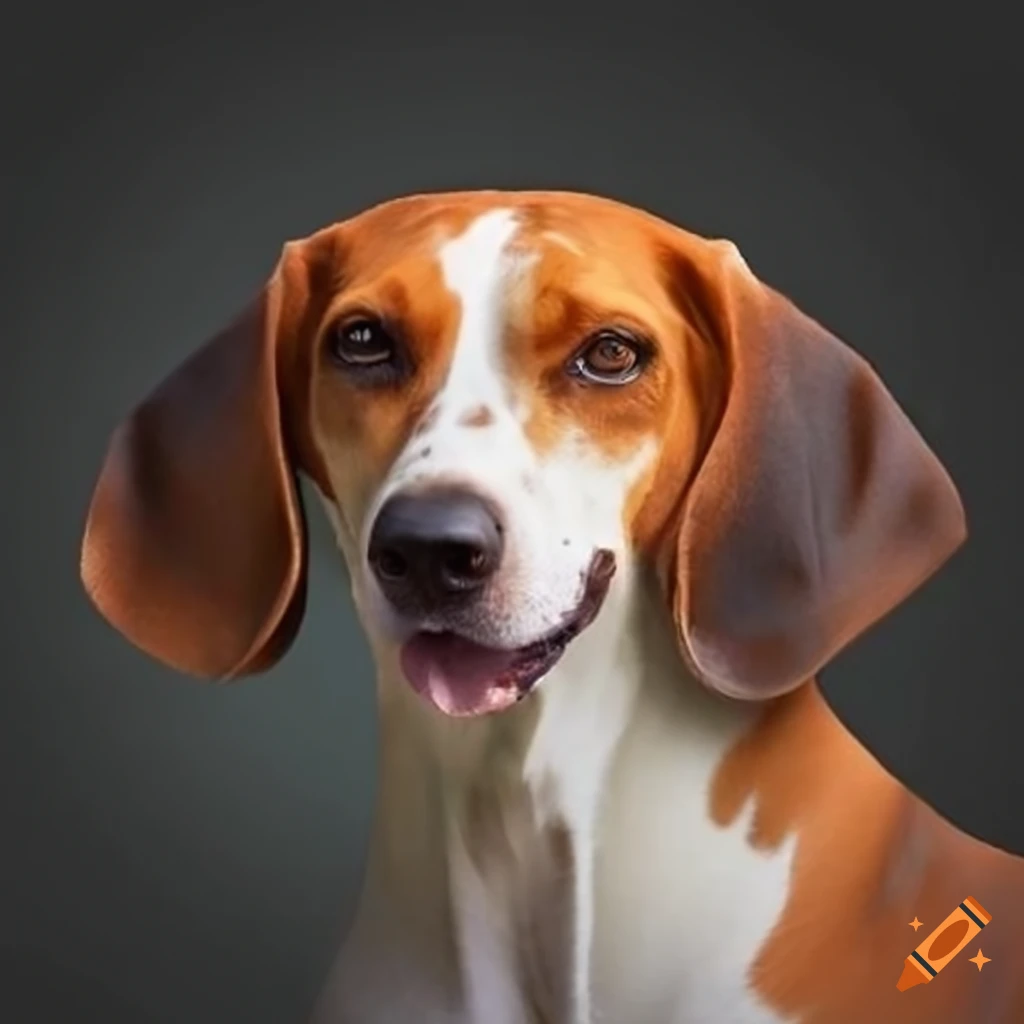 American foxhound on Craiyon
