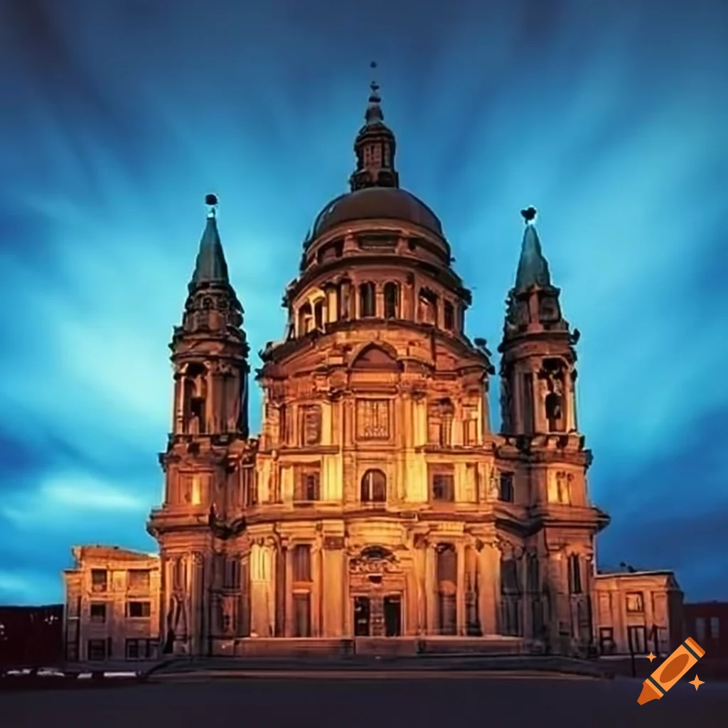 Impressive structures on Craiyon