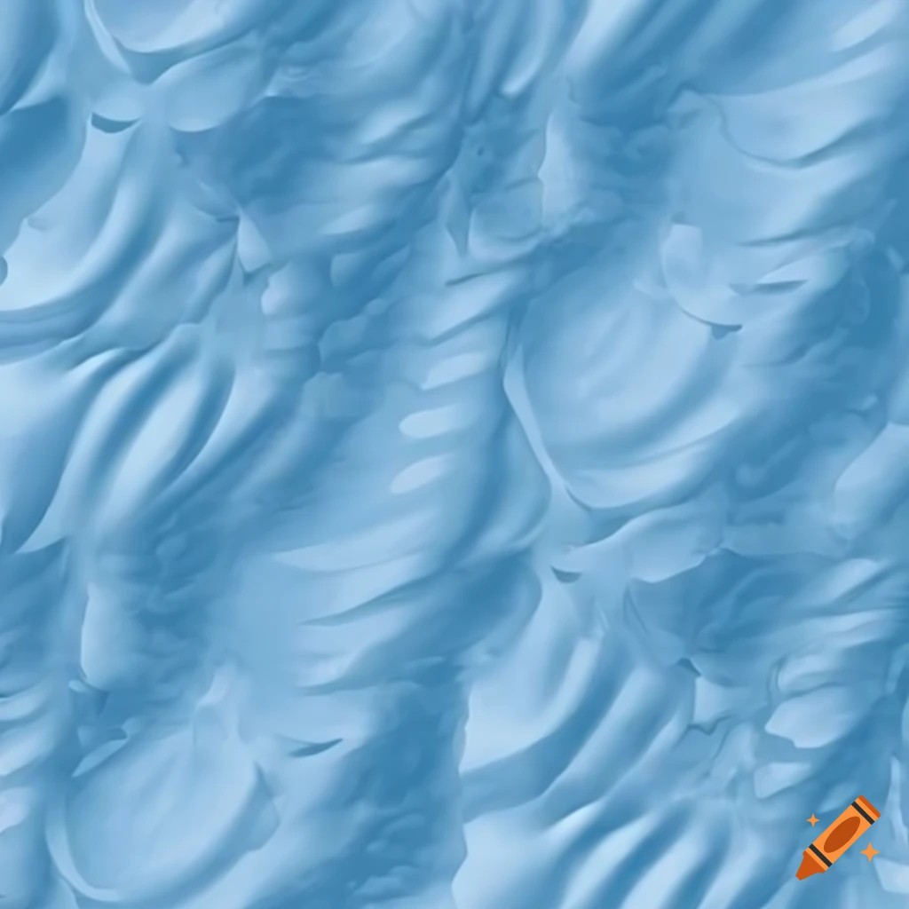 Smooth seamless almost white and blue texture on Craiyon