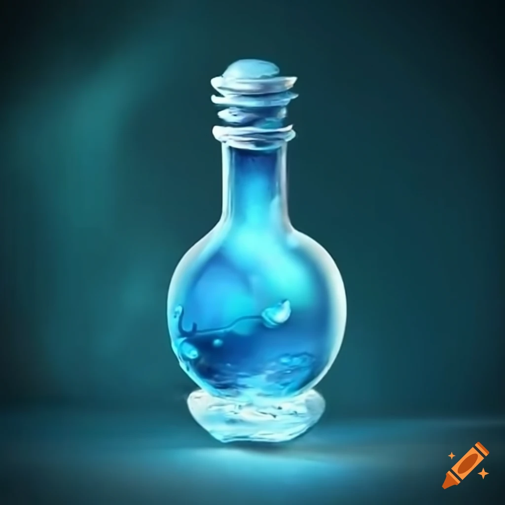 Water breathing potion on Craiyon