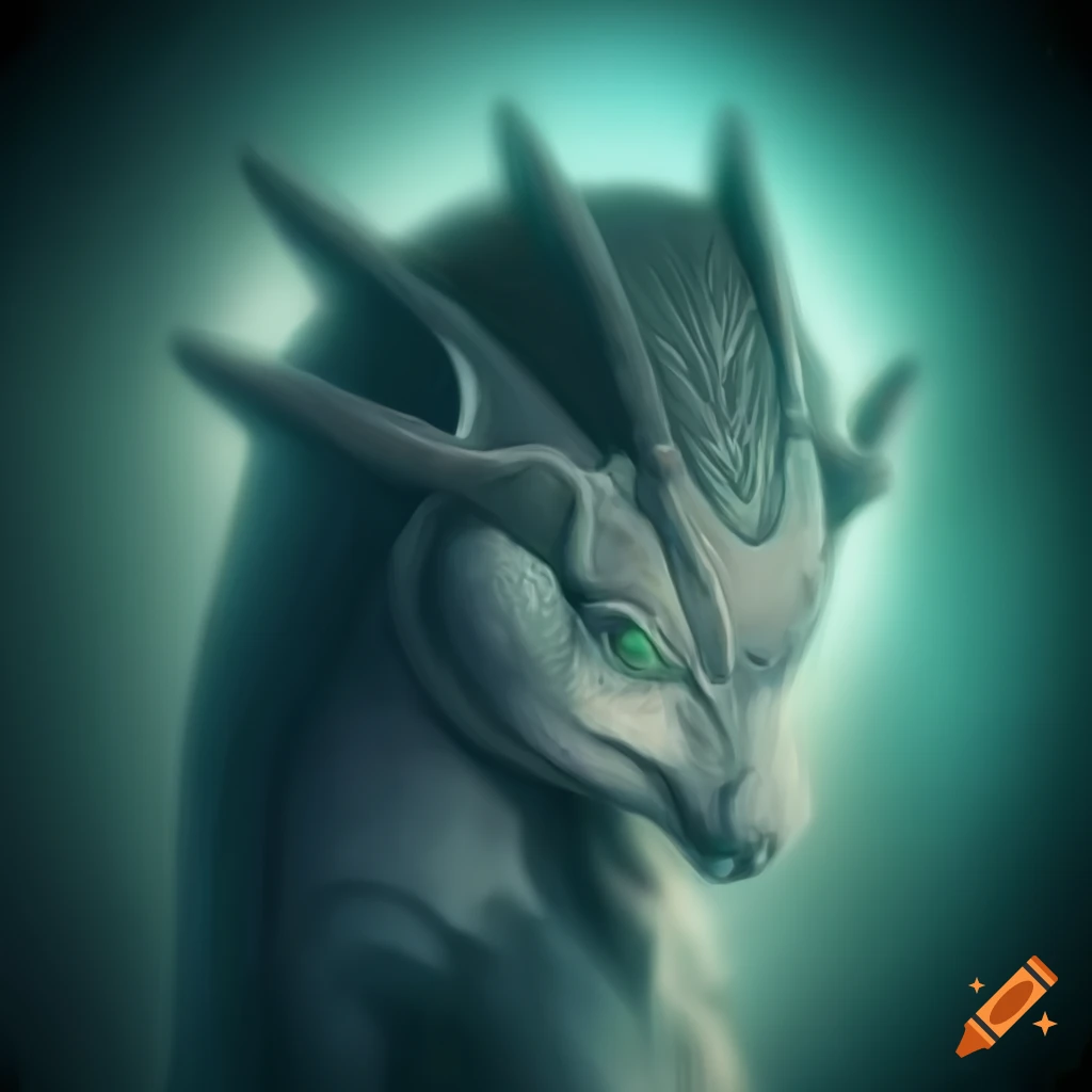 Stylized portrait of the mythical creature vis from ancient fantasy ...