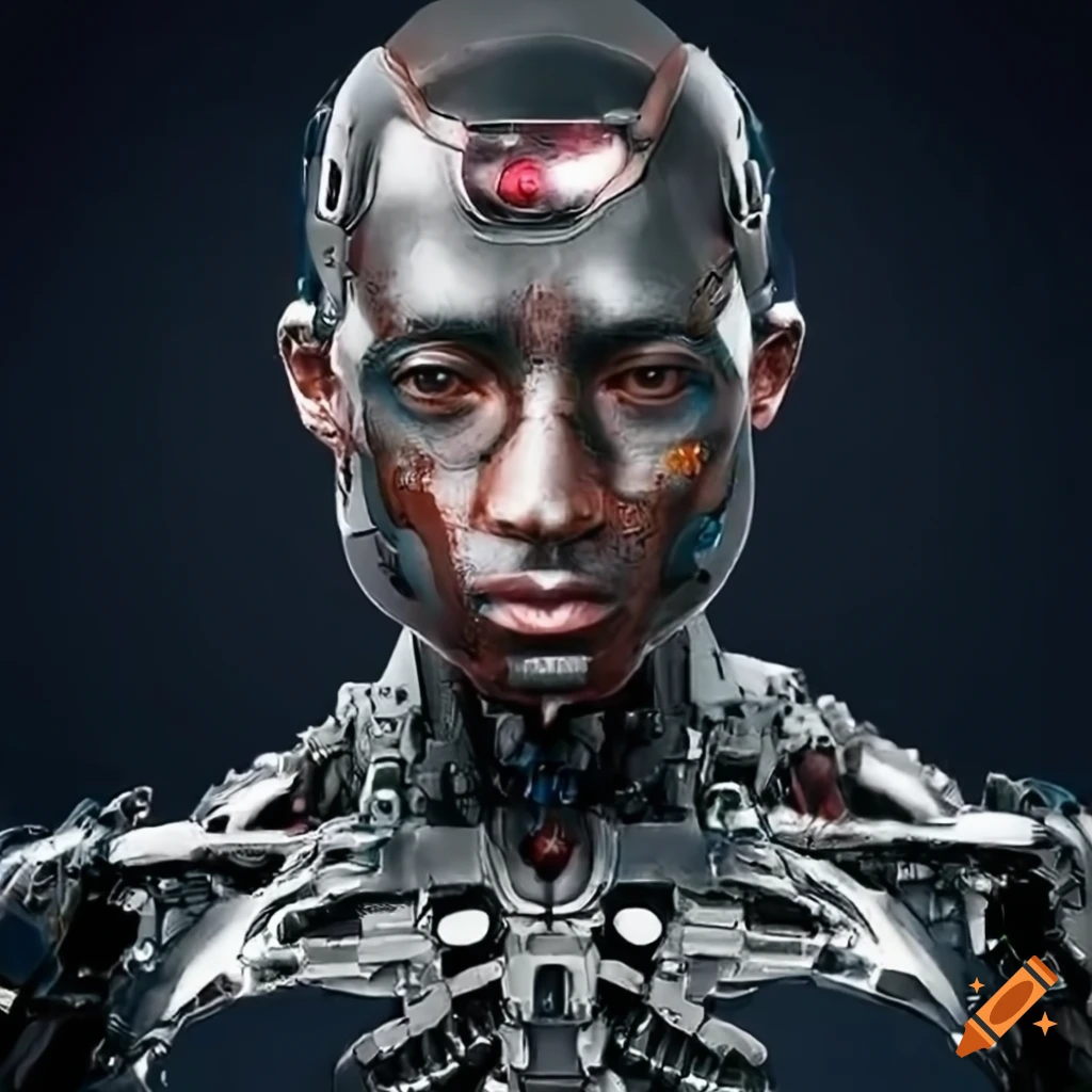 Cyborg on Craiyon
