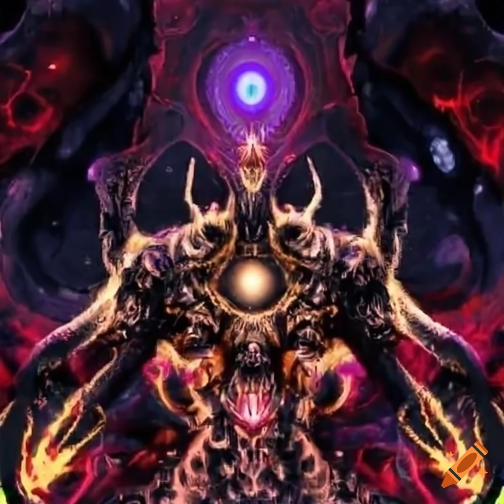 Galaxy in a final boss encounter on Craiyon